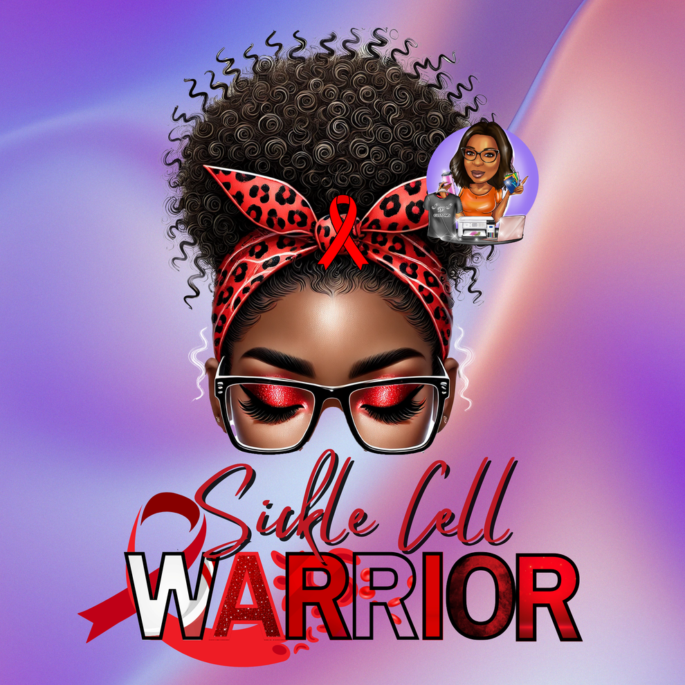 Sickle Cell Warrior PNG – SWS Custom